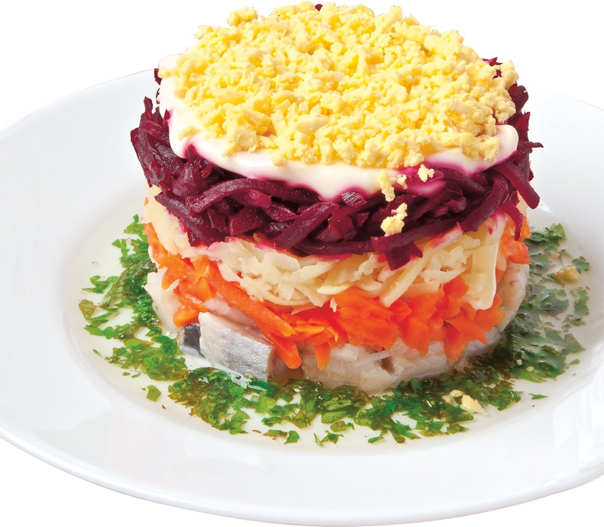 Haringa ispod krznenog kaputa - 7 recepata