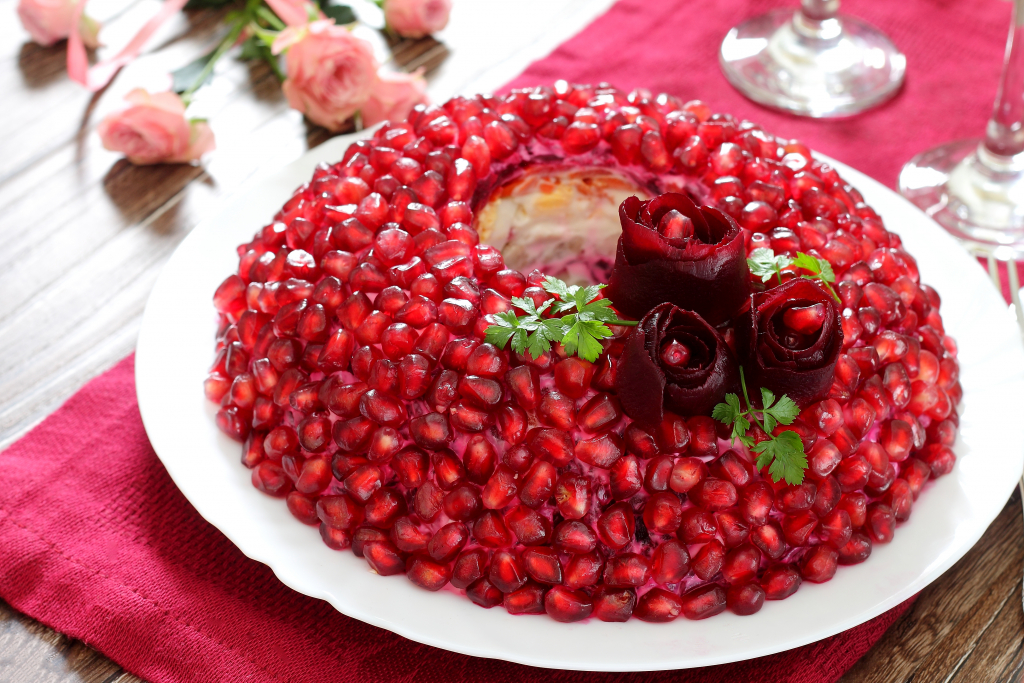 Ensalada de granada - 12 recetas sobre cómo hacer una ensalada con ...