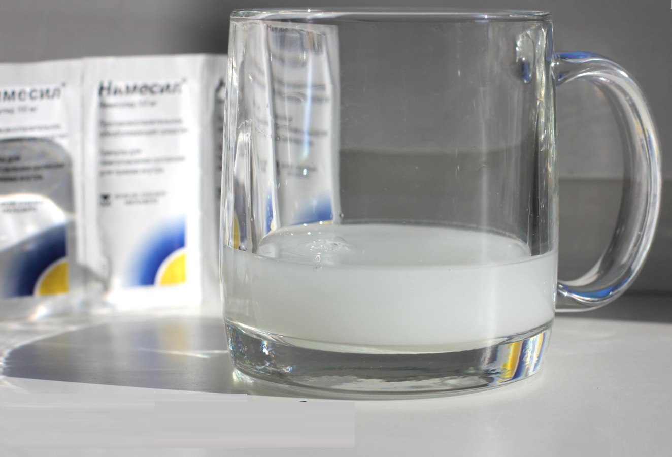 Nimesil powder: instructions for use, composition, analogues